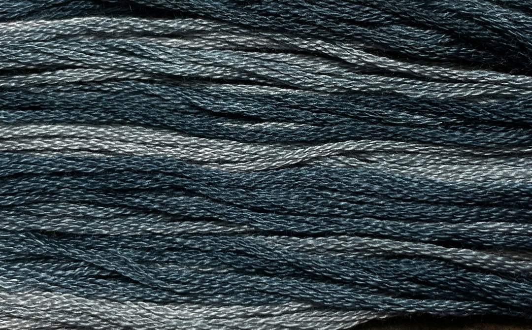 Distressed Denim Gentle Arts Cotton Thread 5 Yard Skein Cross Stitch ...