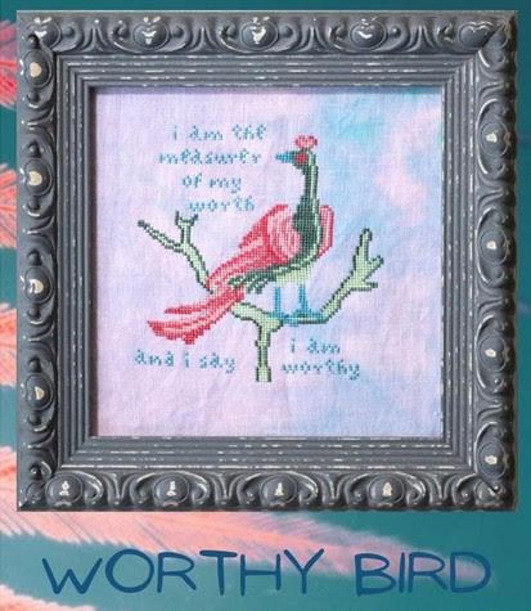 PREORDER Worthy Bird Bendy Stitchy Cross Stitch Pattern - Etsy