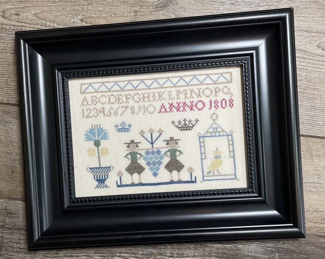 Little Dutch 1808 Sampler - Little Sampler Series #10 - From the Heart ...