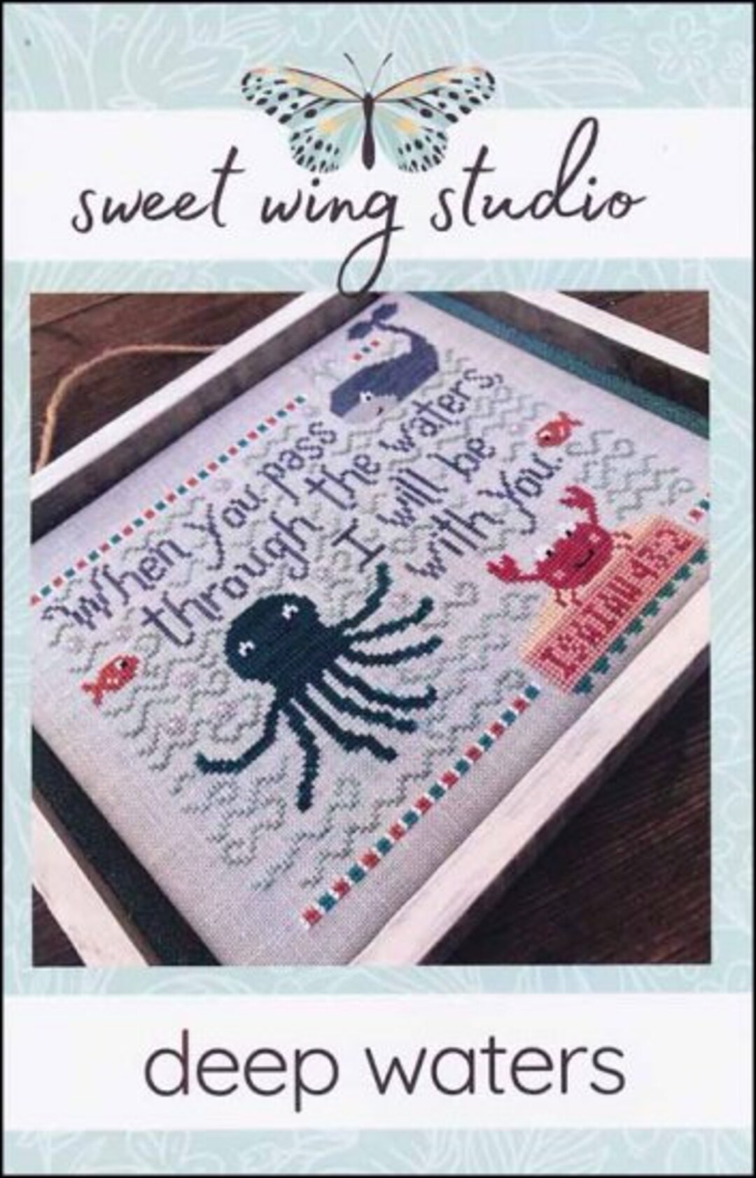 Deep Waters - Sweet Wing Studio - Cross Stitch Pattern - Etsy