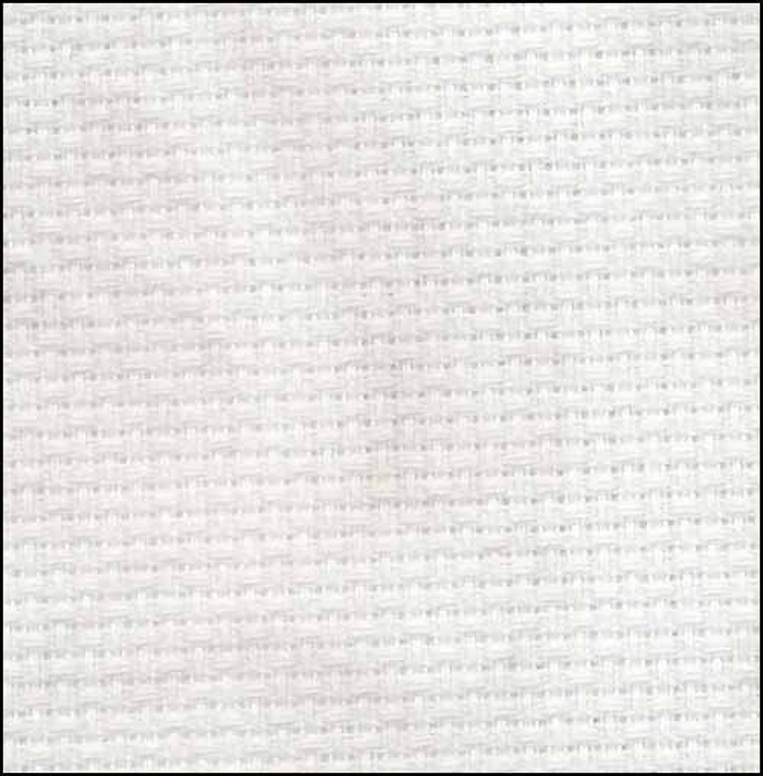 18 Count Aida Smokey White Vintage Zweigart Cross Stitch Fabric - Etsy