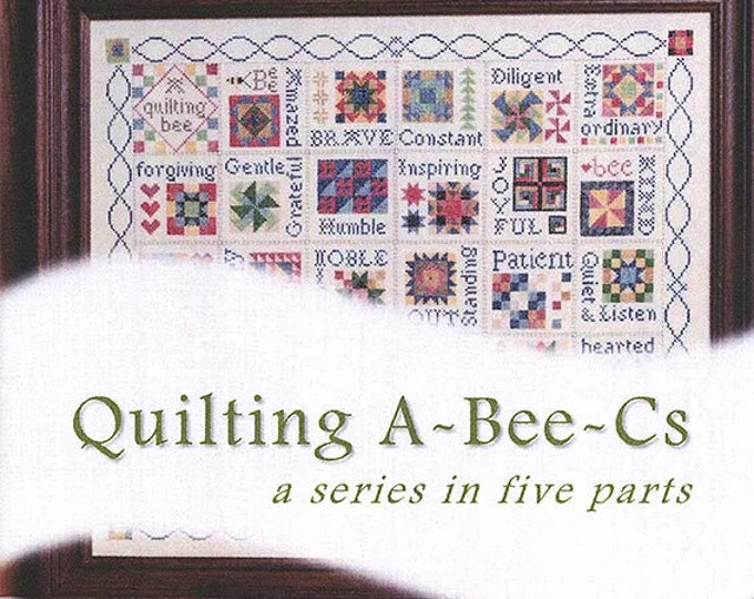 Quilting A ~bee ~ Cs Part 2 - Erica Michaels - Cross Stitch Pattern - Etsy