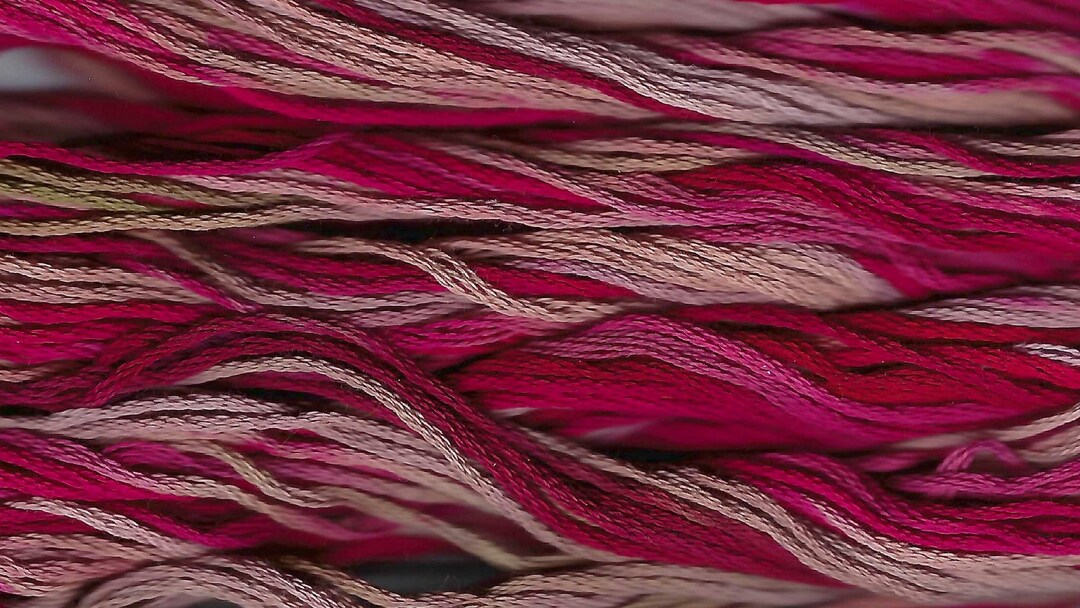 Limited Edition Red - Gentle Arts Cotton Thread - 5 Yard Skein - Cross ...