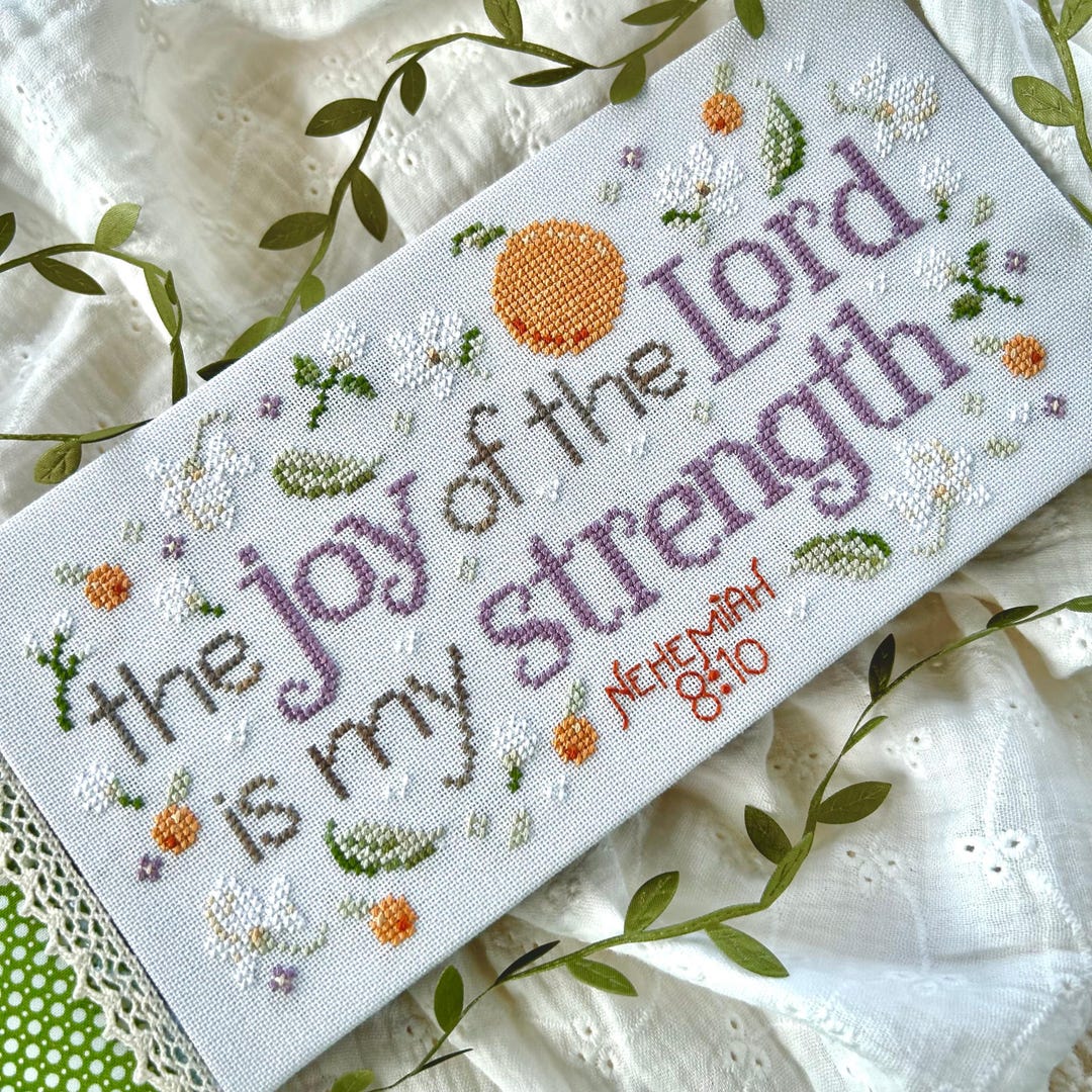 Choose Joy - Sweet Wing Studio - Cross Stitch Pattern - Etsy