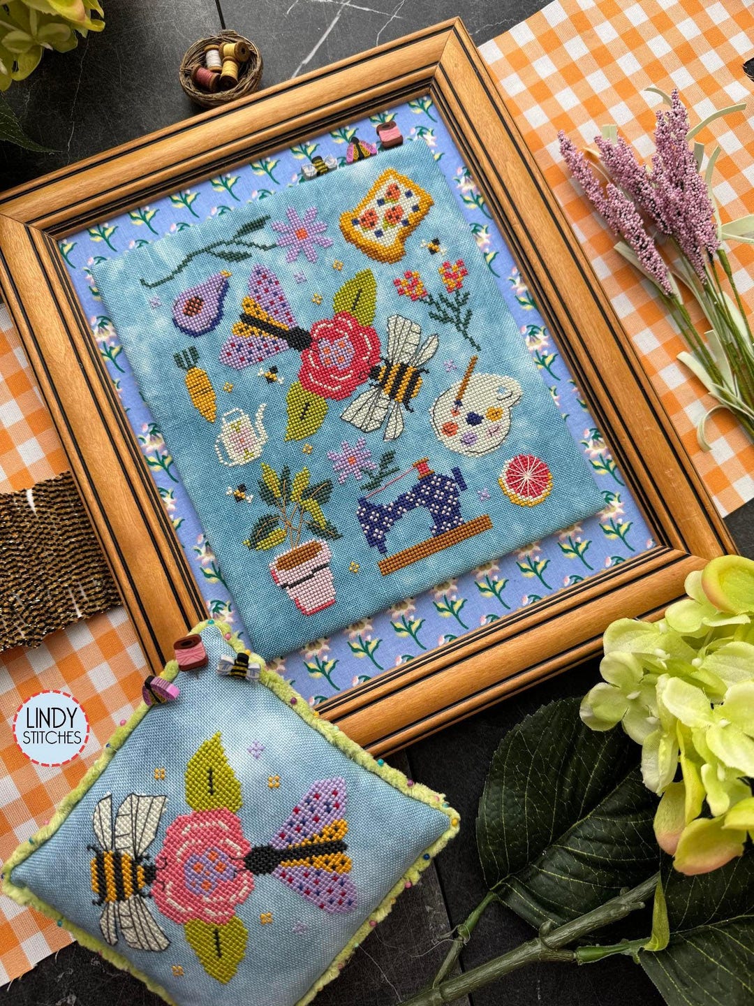 Spring Trinkets - Lindy Stitches - Cross Stitch Pattern - Etsy