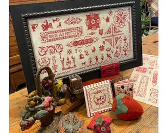 NEEDLEWORK PRESS ann Gott 1848 A Sampler, Counted Cross Stitch Pattern, Needleworkpress ...