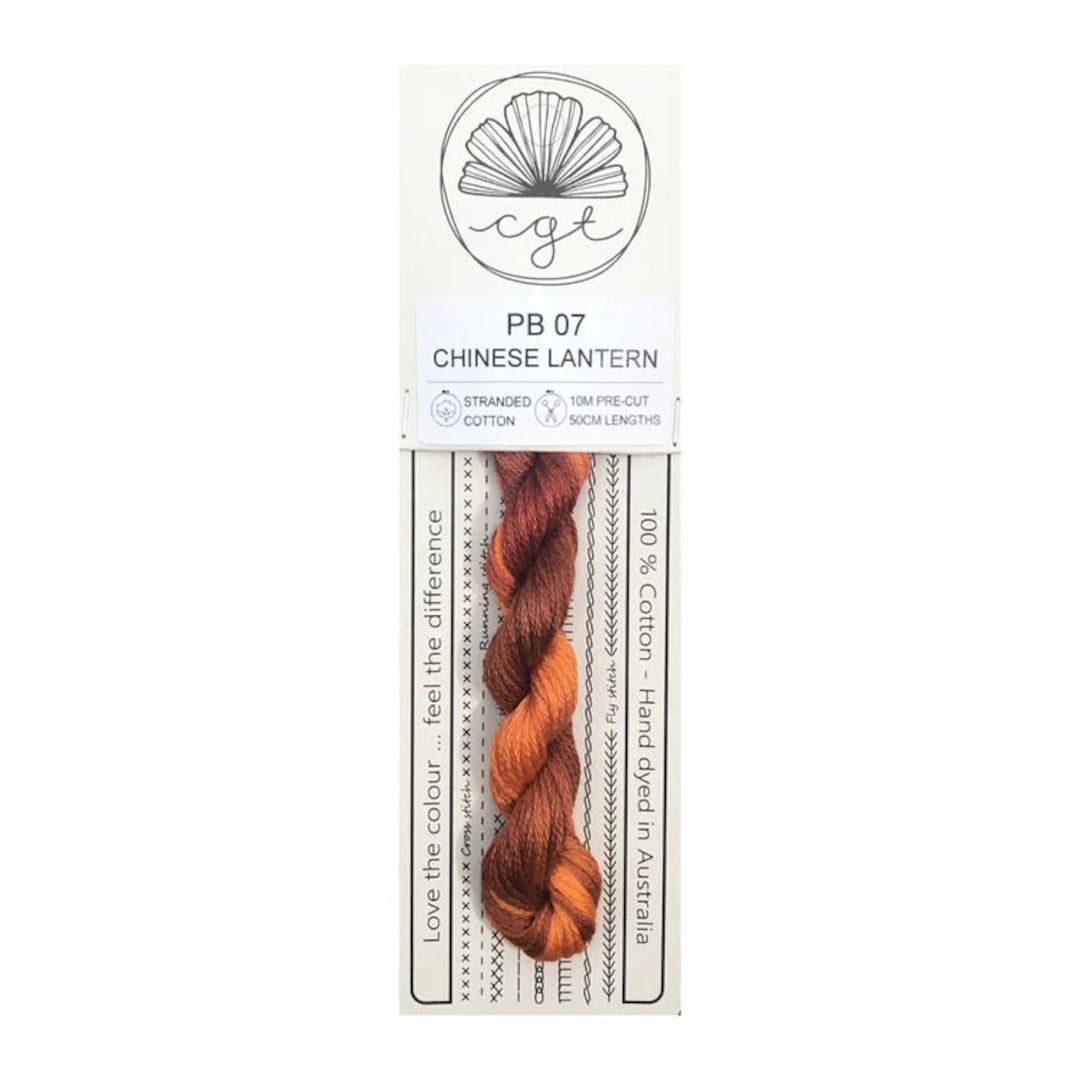 Chinese Lantern PB 07 - Cottage Garden Threads - Etsy