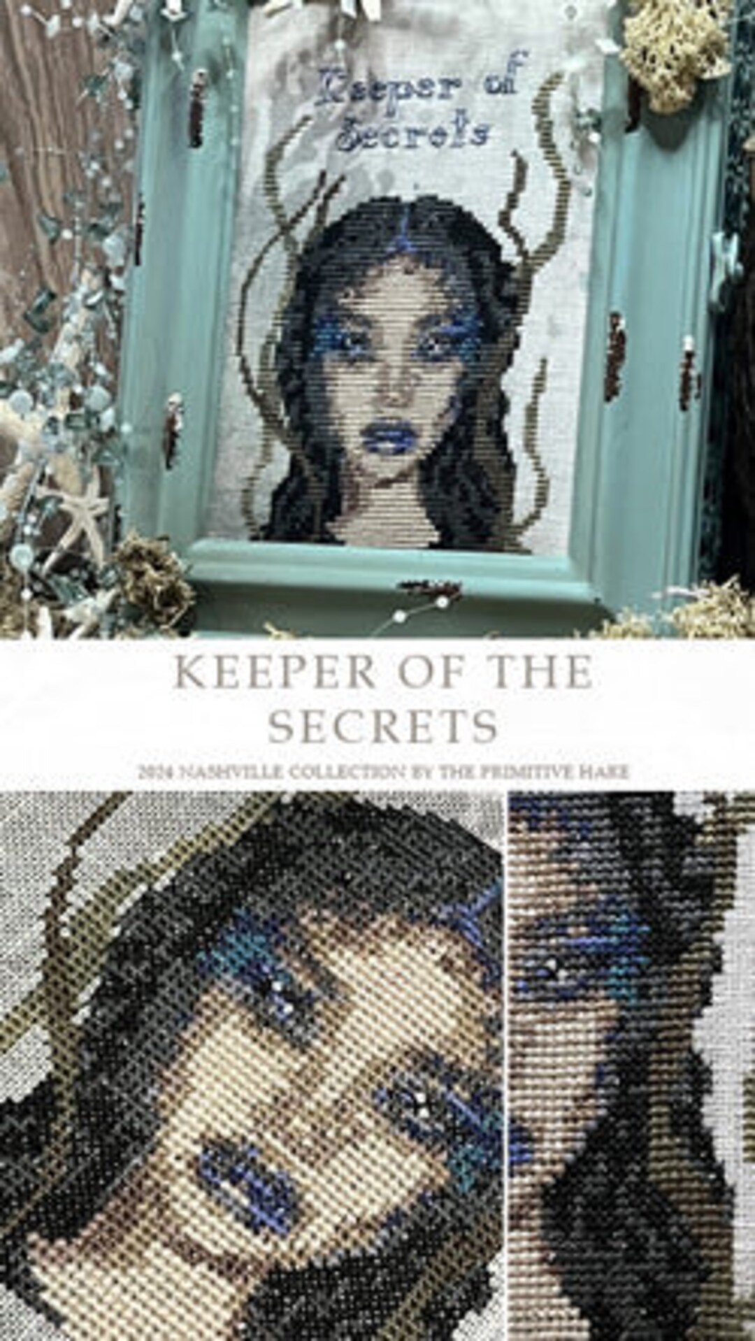 Keeper of Secrets - Primitive Hare - Cross Stitch Pattern - Etsy