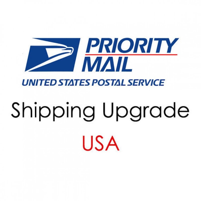 USPS Priority Mail Upgrade + RUSH Processing Time, Domestic Addresses Only - Etsy