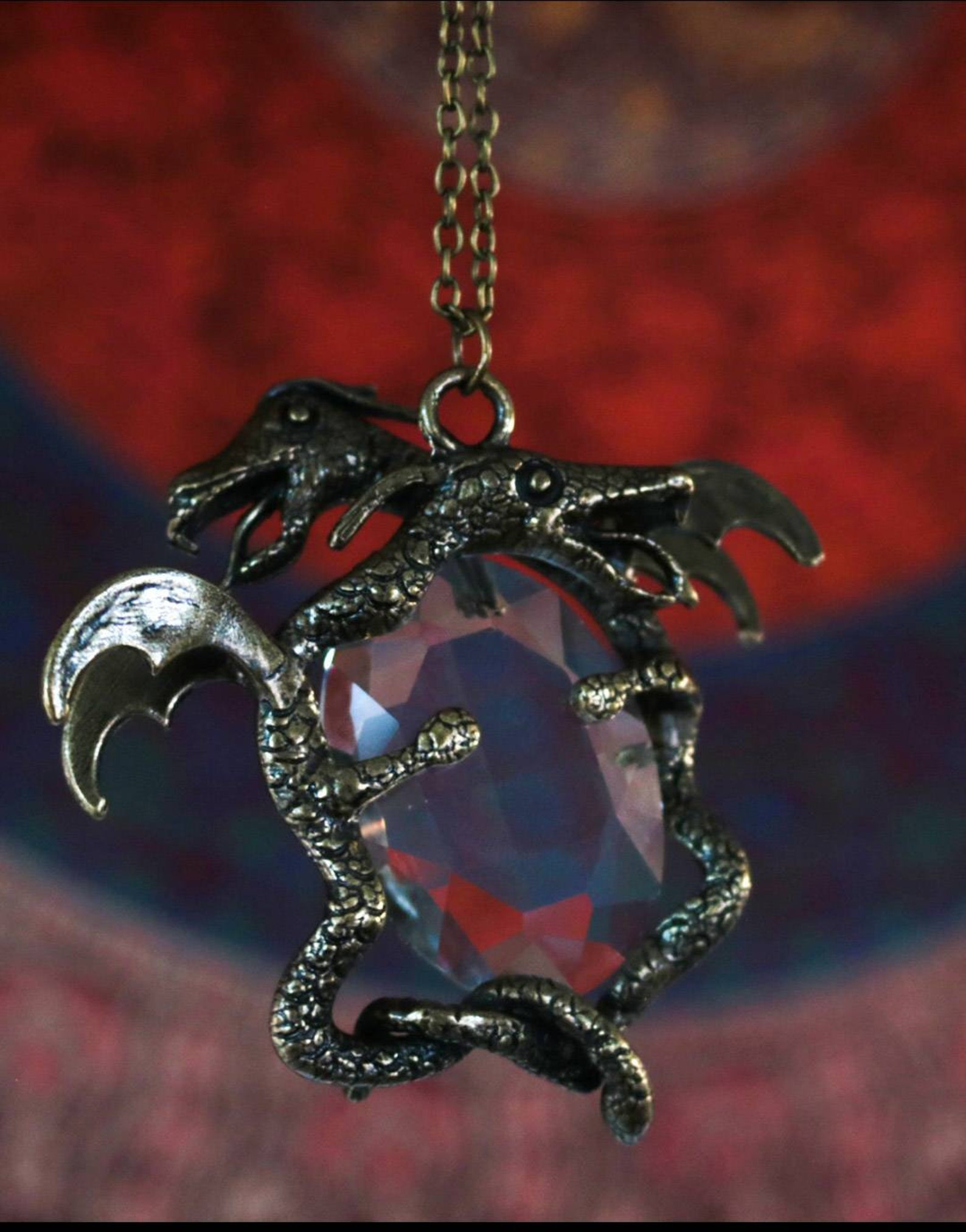 MONSTER SQUAD Van Helsing's Amulet Crystal Necklace - Etsy