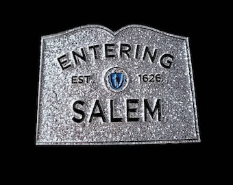 Entering Salem Sign - Etsy