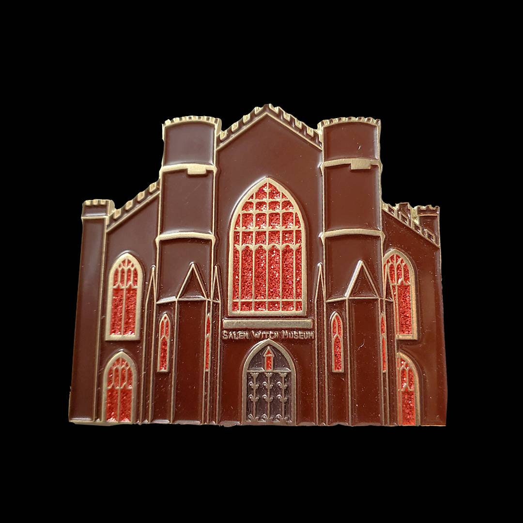 Salem Witch Museum Enamel Pin - Etsy