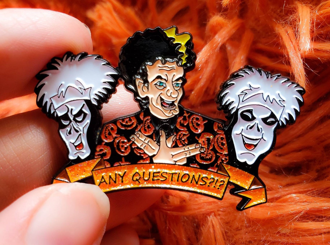 DAVID S. PUMPKINS Halloween Enamel Pin - Etsy