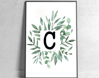 Letter C Print | Etsy