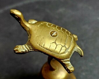 Brass Turtle Bell - Etsy