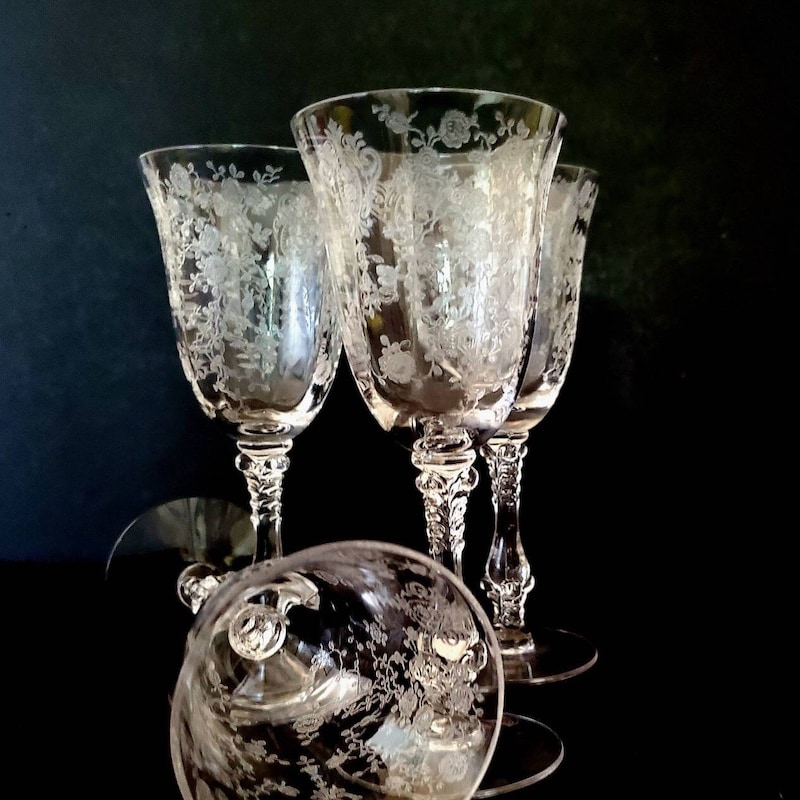 Cambridge Rose Point - Etsy
