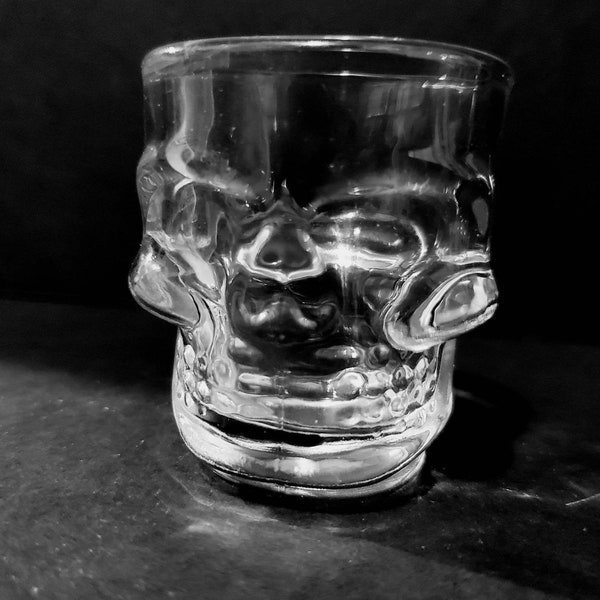 Skull Head Shot Glass - Etsy