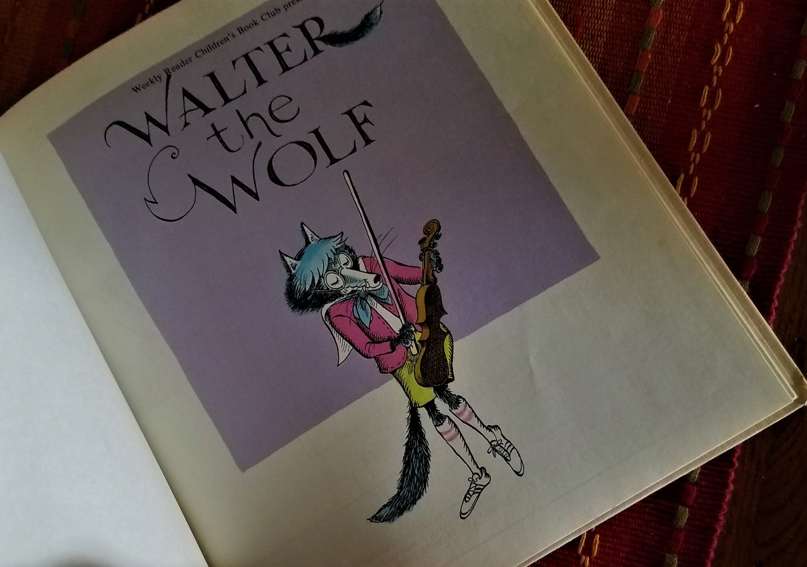 Walter the Wolf Hardcover March 1 1975 Children's Book - Etsy