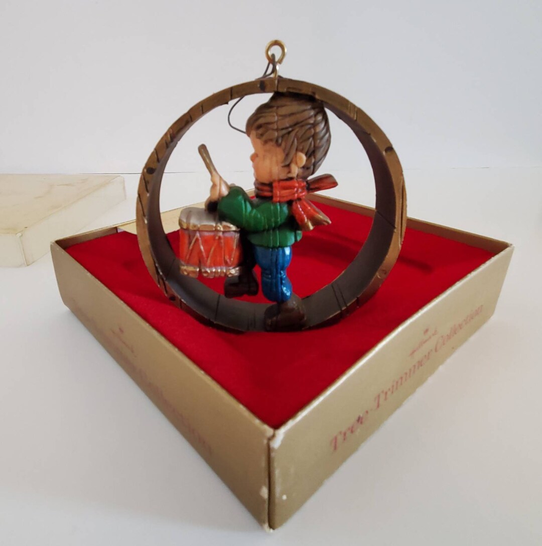 Vintage Little Drummer Boy Ornament, 1975 Hallmark Keepsake With Box - Etsy