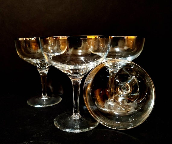 Mid Century Mod Weatherly platinum Rim by Lenox Champagne | Etsy