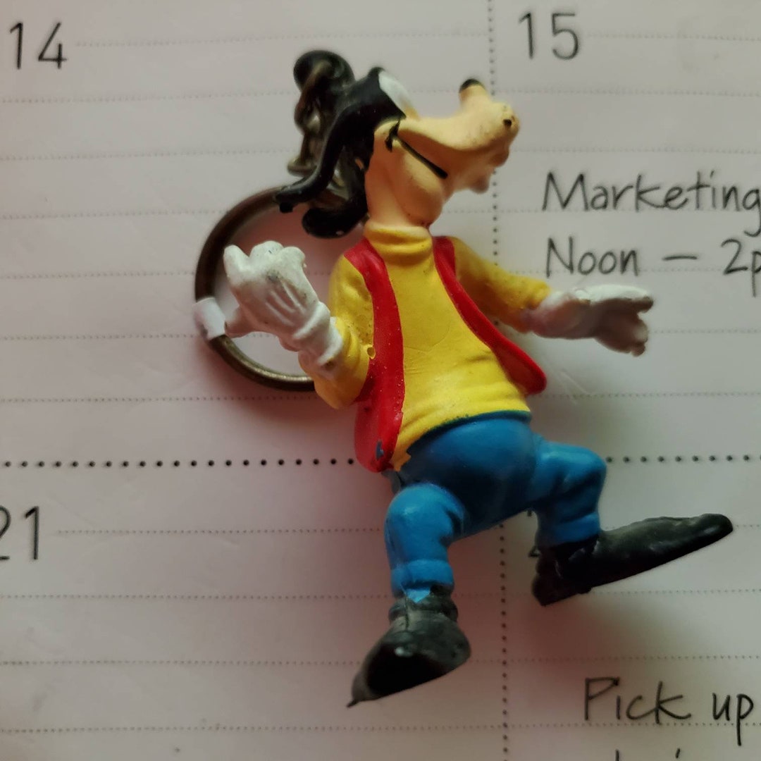 Vintage Disney's Goofy Keychain PVC 3D 2" - Etsy