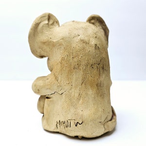 Vintage Signed Max Hindt Studio Art Pottery Carved Clay Sculpture Big ...