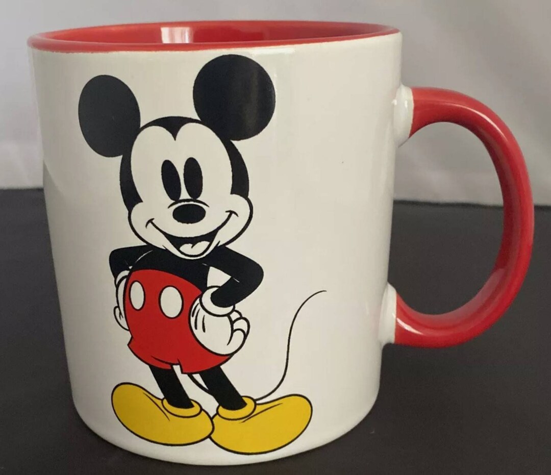 Walt Disney's Mickey Mouse 20oz Coffee Mug - Etsy