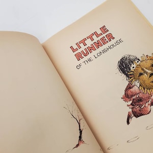 Vintage Children's Book: Little Runner of the Longhouse - an I Can Read ...
