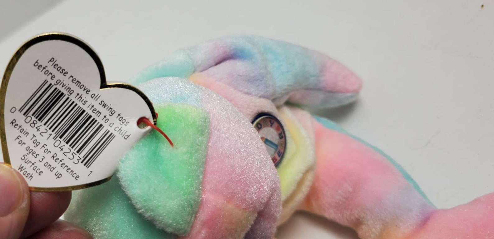 Original Ty Beanie Babies B.B. the Birthday Bear With Tag - Etsy