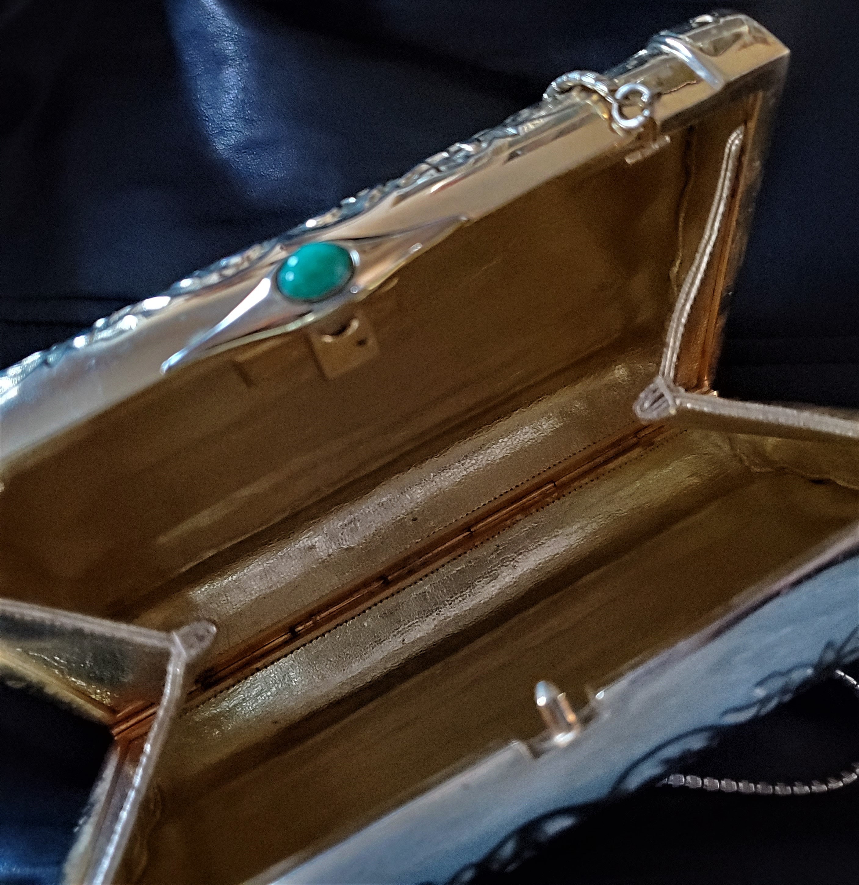 Judith Lieber New York Gold Metal Jewel Box Signed Evening - Etsy