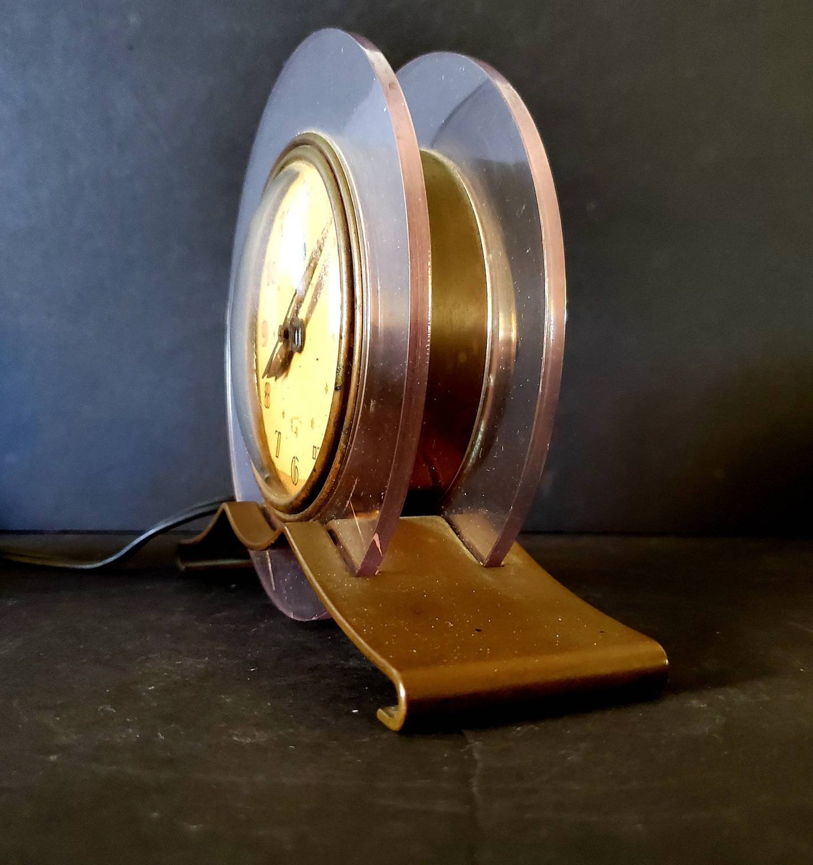 Art Deco General Electric rapture Electric Clock - Etsy