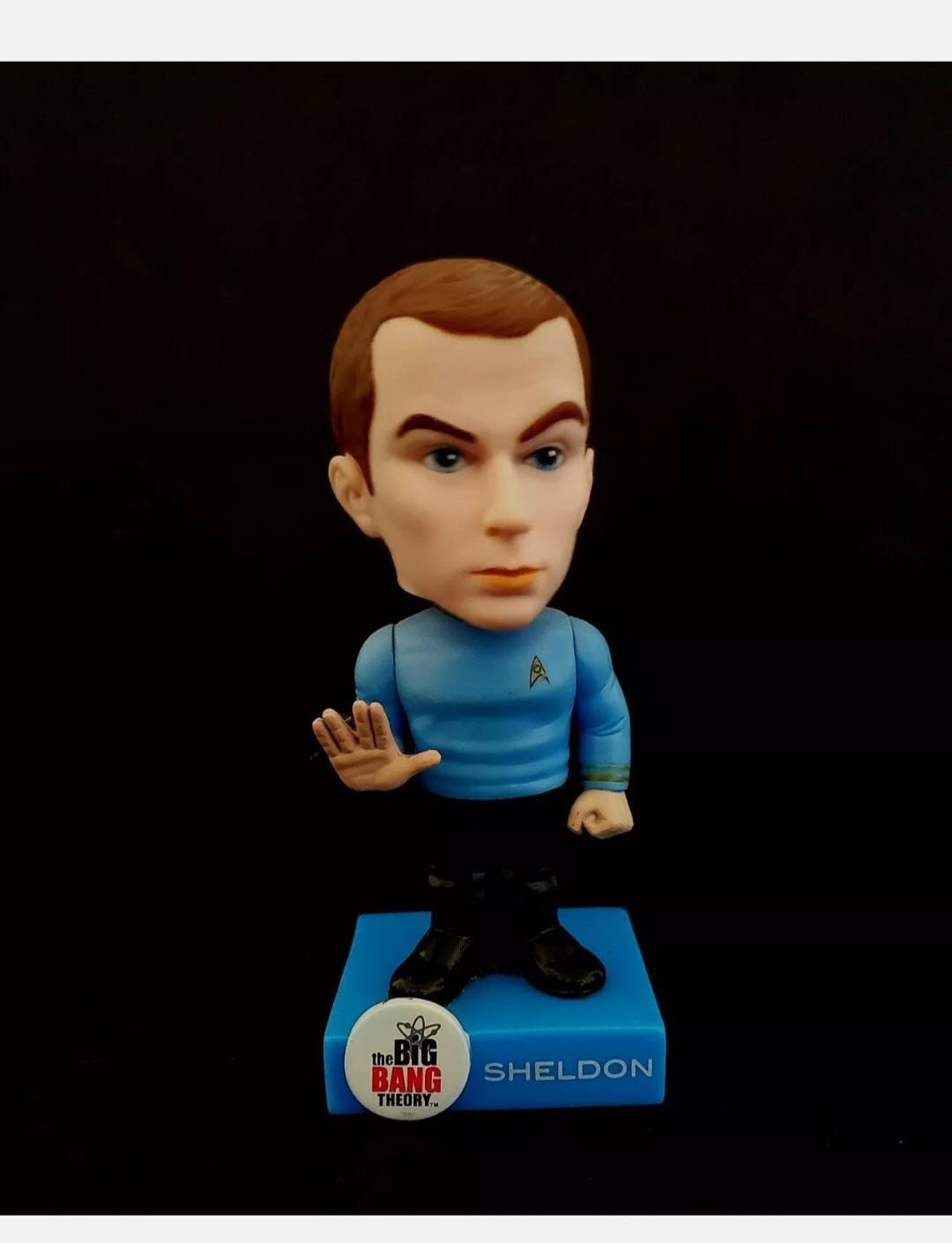 Vintage Sheldon Cooper as Spock Big Bang Theory Wacky - Etsy