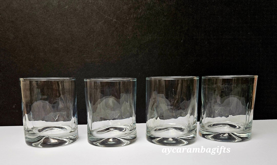 Vintage Schott Zweisel Double Old Fashion Cocktail Glass Dimple Bottom ...