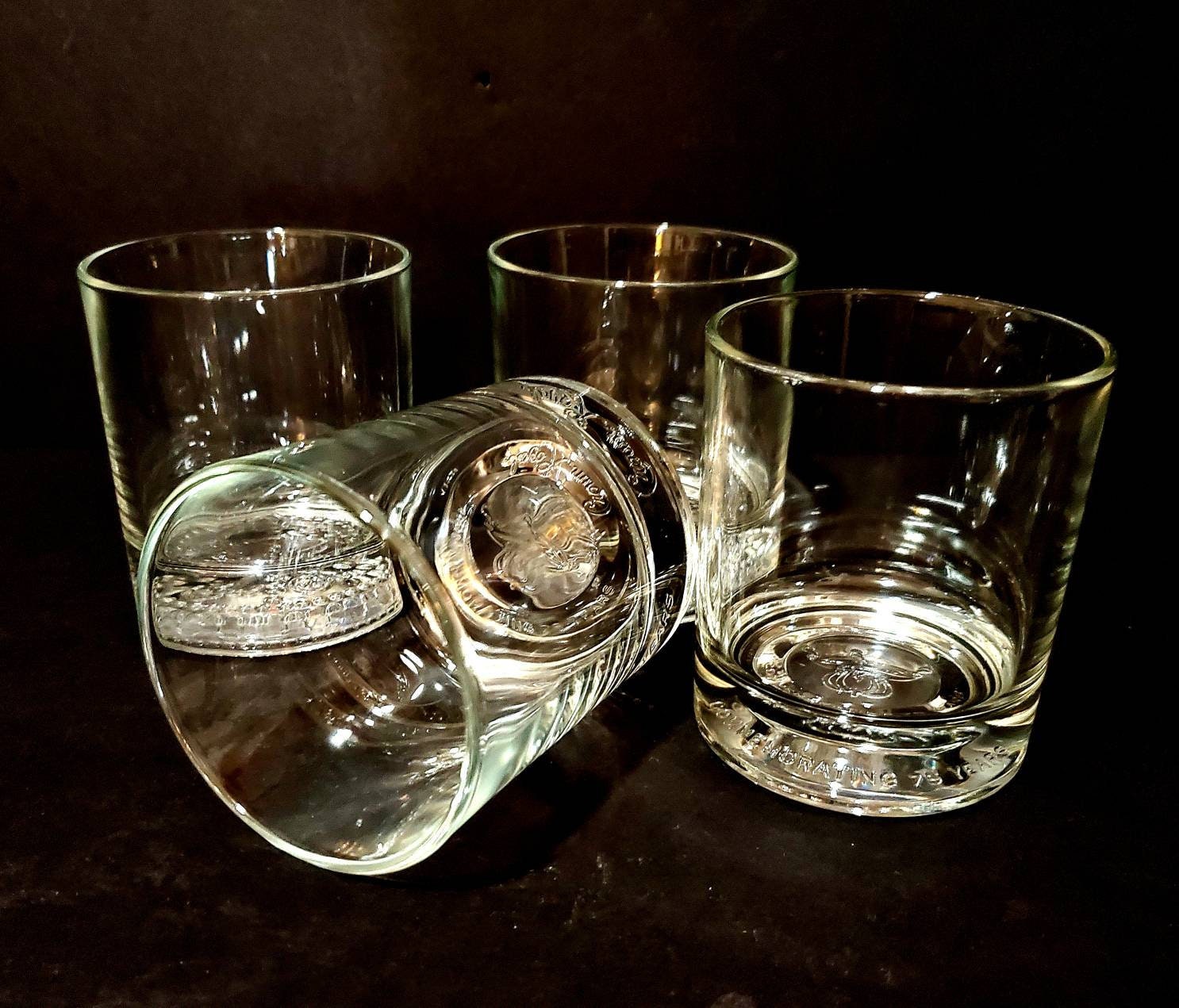 Vintage Crown Royal Whiskey Glass With Logo on Bottom Base S4 - Etsy