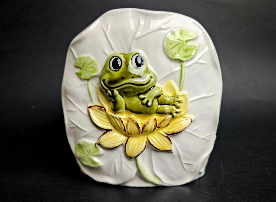 Vintage Sears Roebuck Neil the Frog Ceramic Napkin Holder Japan Fine ...