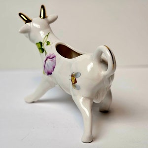 Vintage White Cow Creamer Pitcher by Gracie China Coastline Imports ...