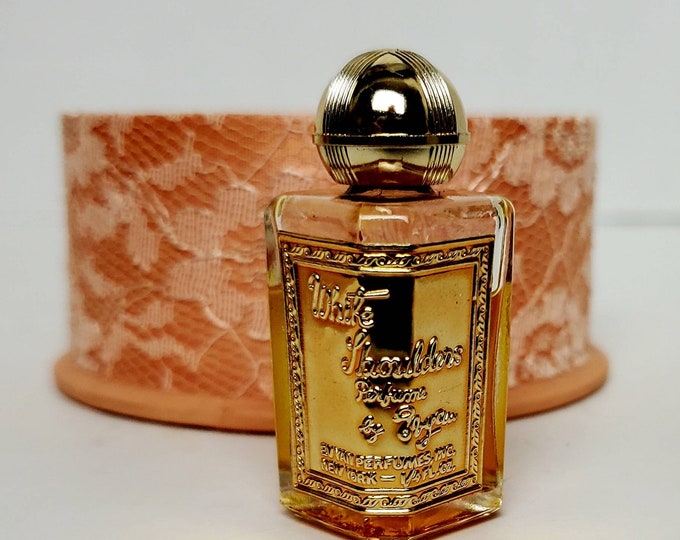 Vintage Mid Century Evyan "white Shoulders" Perfume in Original Pink ...
