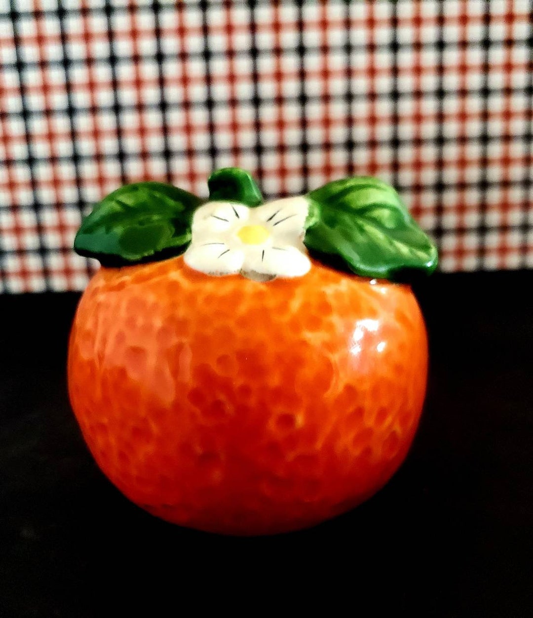 Vintage Holt Howard Ceramic Tangerine Orange Saltshaker - Etsy