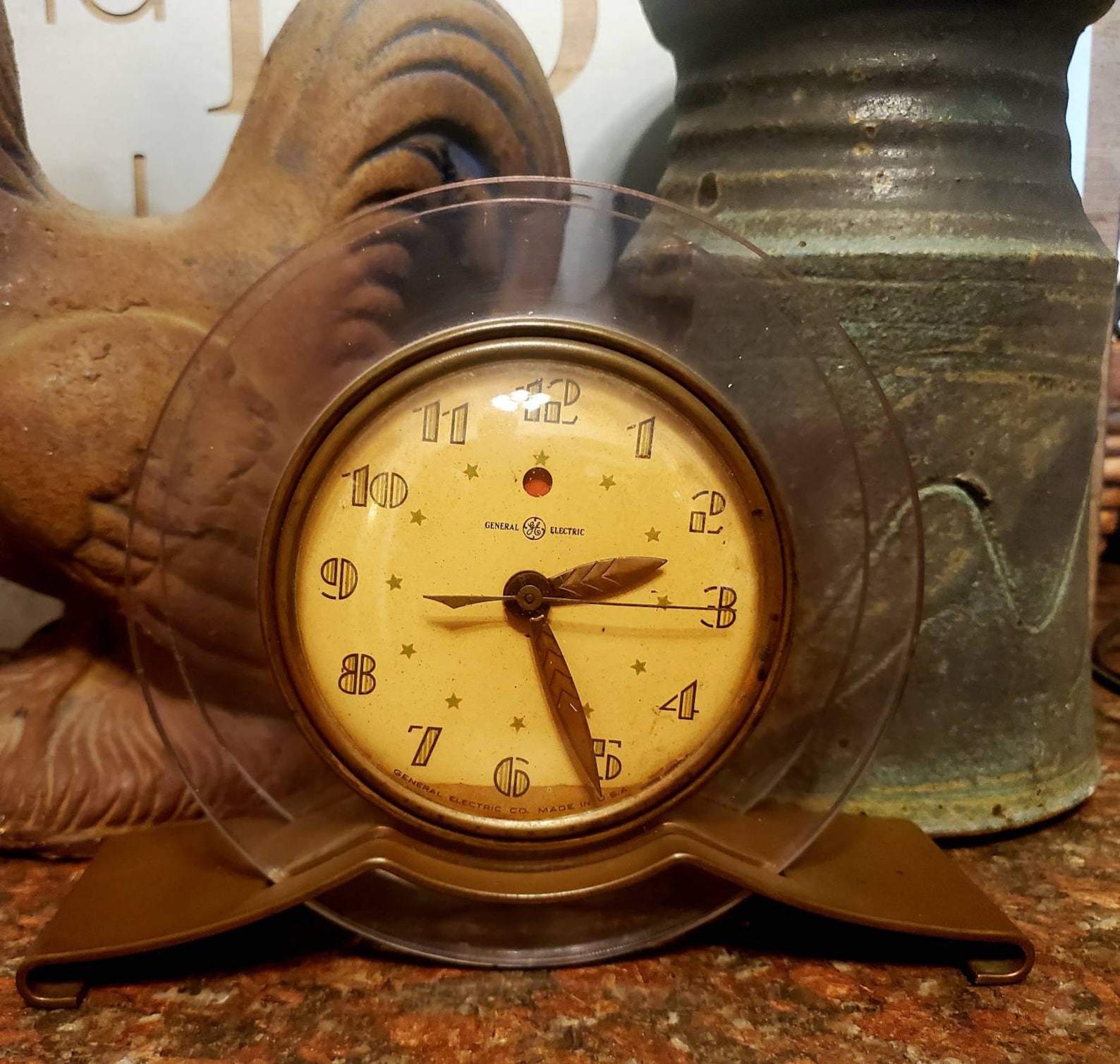 Art Deco General Electric rapture Electric Clock - Etsy