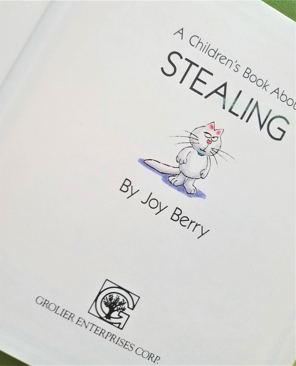 Stealing by Joy Berry A Children's Book About Stealing - Etsy