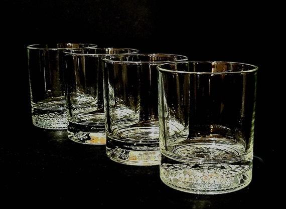 Vintage Crown Royal Whiskey Glass With Logo on Bottom Base S4 | Etsy