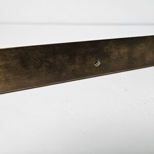 Vintage Three Wise Monkey's Solid Brass Ruler Paperweight/office Decor ...