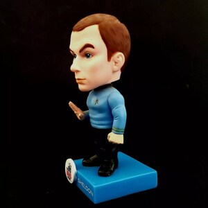 Vintage Sheldon Cooper as Spock - Big Bang Theory Wacky Wobbler ...