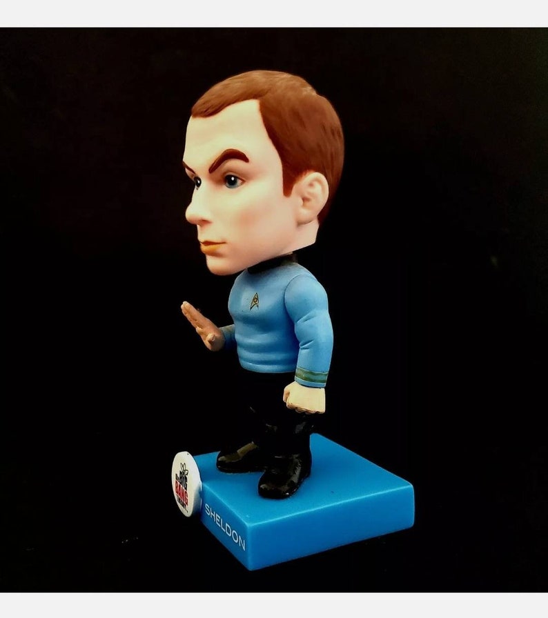 Vintage Sheldon Cooper as Spock Big Bang Theory Wacky - Etsy