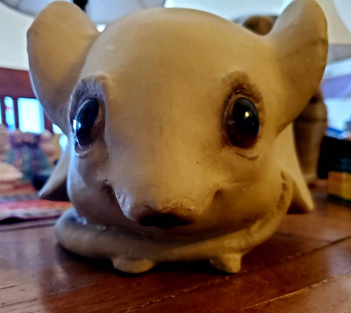 Vintage California Pottery Freeman Mcfarlin Mouse Planter by - Etsy