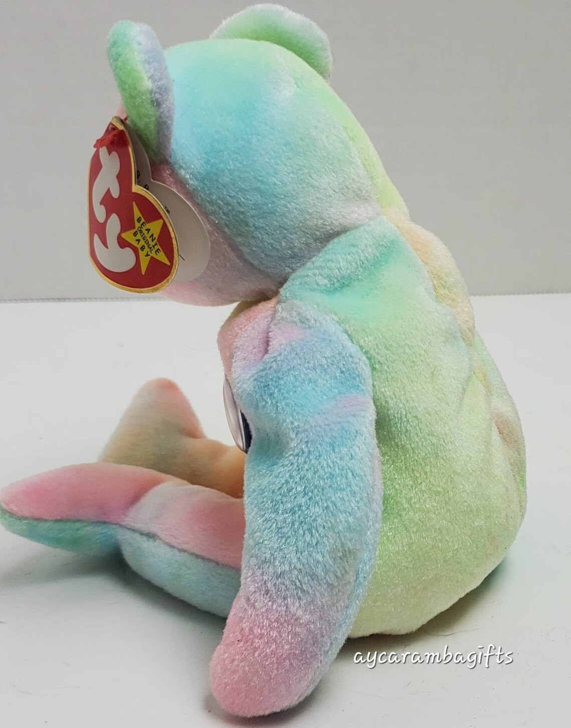 Original Ty Beanie Babies B.B. the Birthday Bear With Tag - Etsy