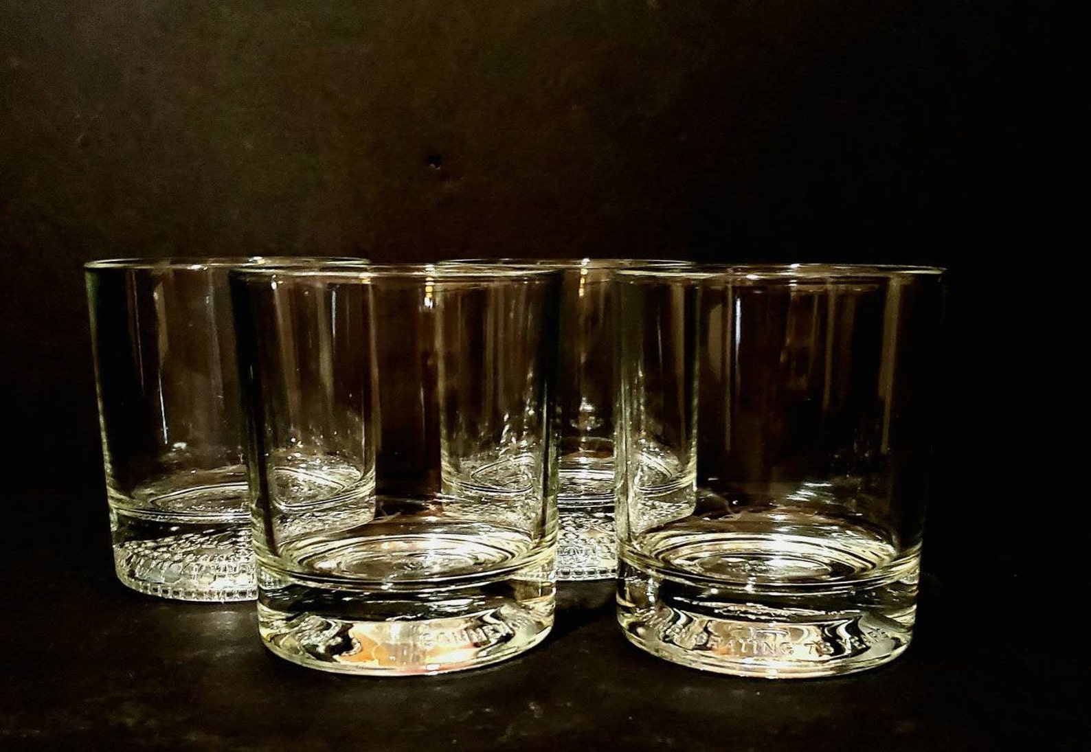 Vintage Crown Royal Whiskey Glass With Logo on Bottom Base S4 - Etsy