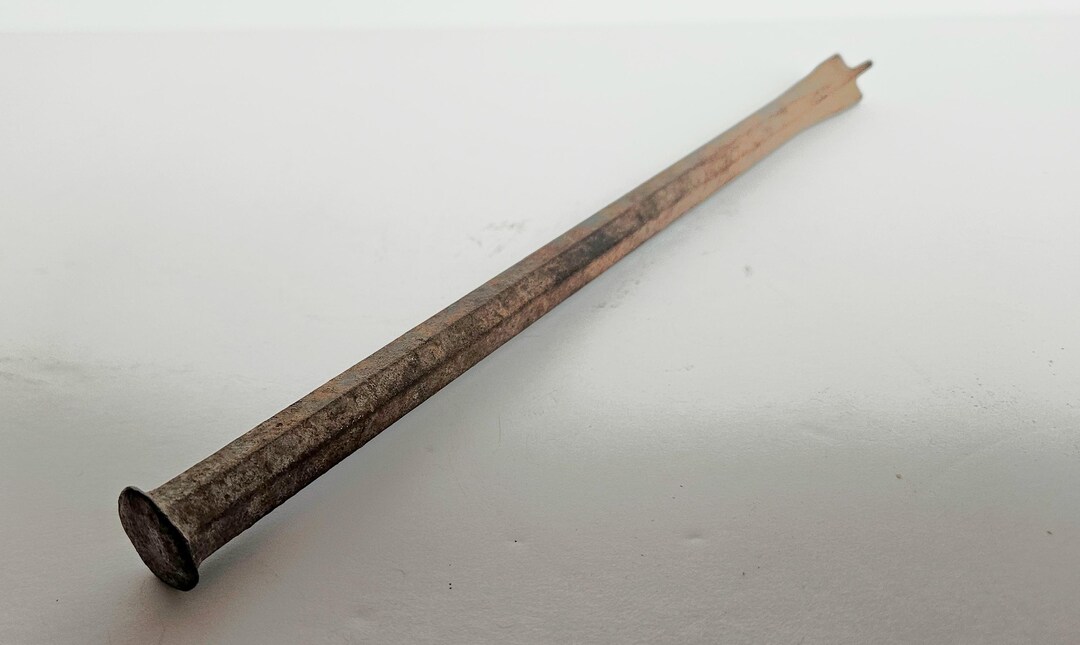 Vintage Antique Rusty Rustic Iron Spike Nail/stake/ Post - Etsy