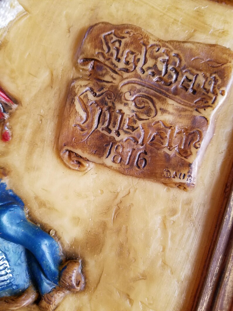 C1816 Military War Wall Art Wax Relief Napoleonic War Art Wax - Etsy