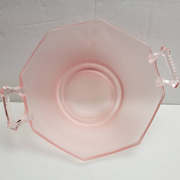 Frosted Pink Glass - Etsy